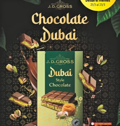 La marca Lindt lleva ahora el chocolate de Dubai a Europa