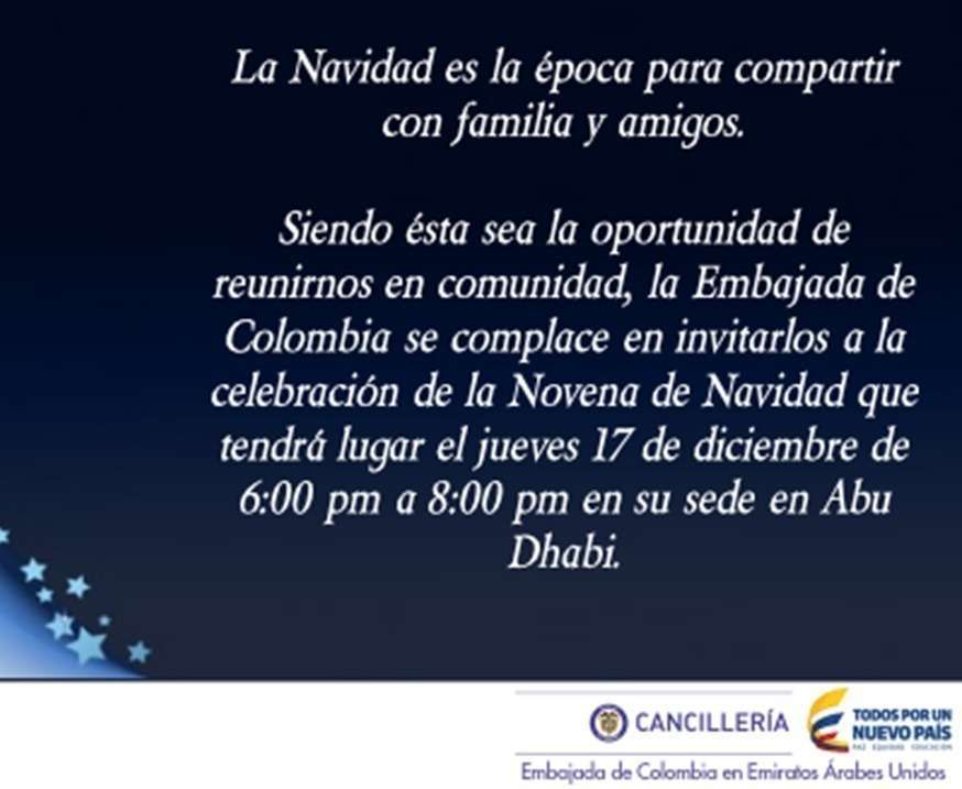 Colombia celebra la Novena de Navidad
