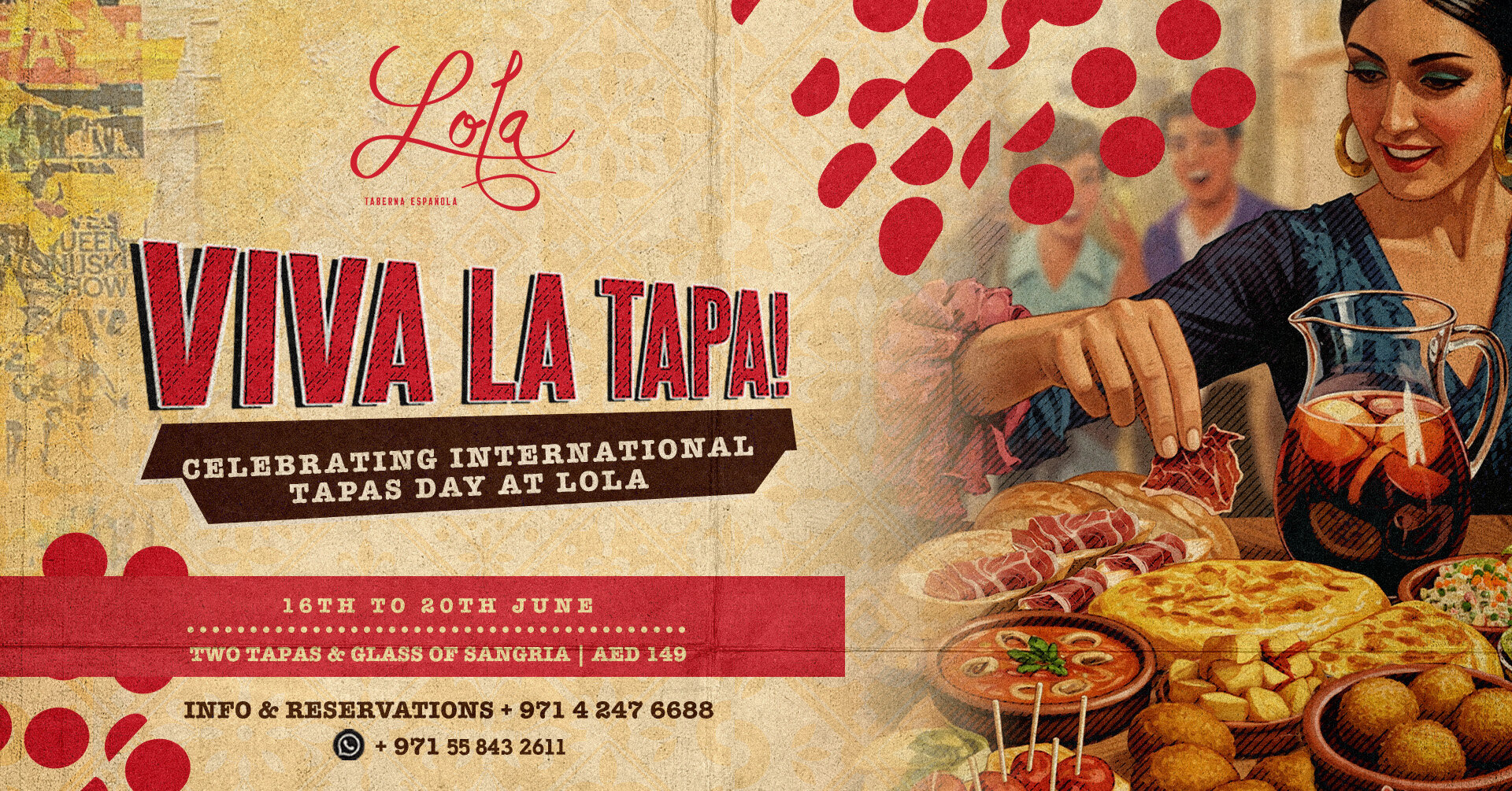 Disfruta en Dubai de la gran propuesta de Lola Taberna por el Día ...